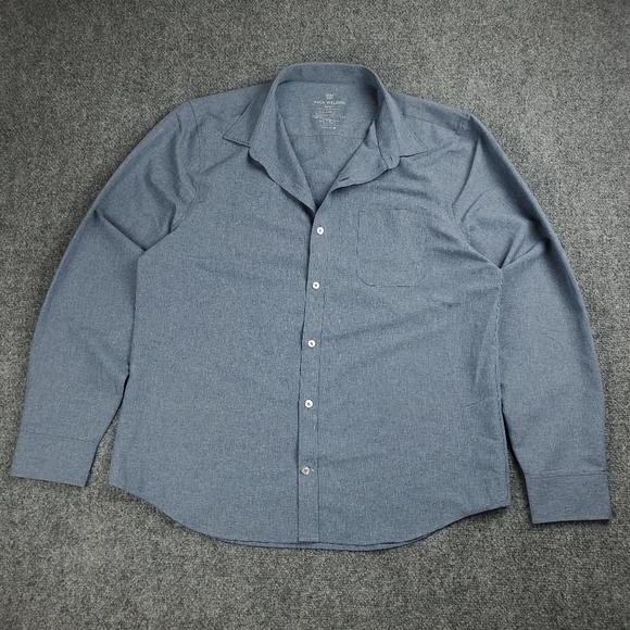 Mack Weldon | Shirts | Mack Weldon Shirt Mens Large Button Up Seawool ...